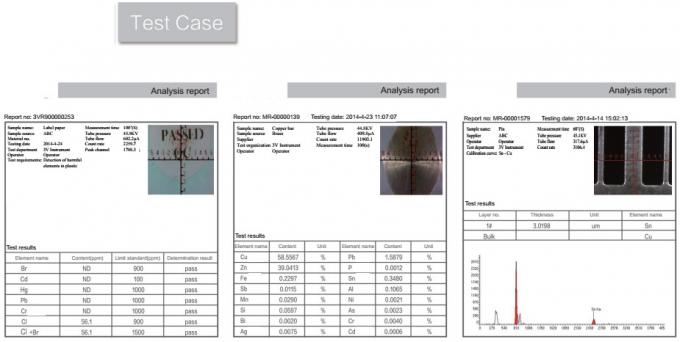 Si-Pin XRF Coating Thickness Analyzer, Spectro Plating Thickness Tester ...