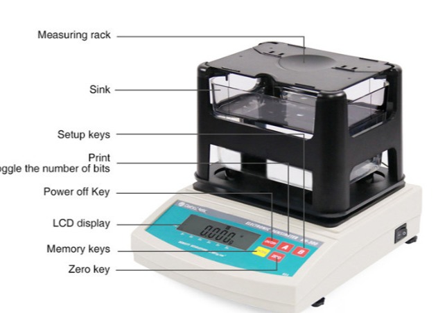 DH-900 Solids Density Machine , Laboratory l Density Meter ,Electronic ...