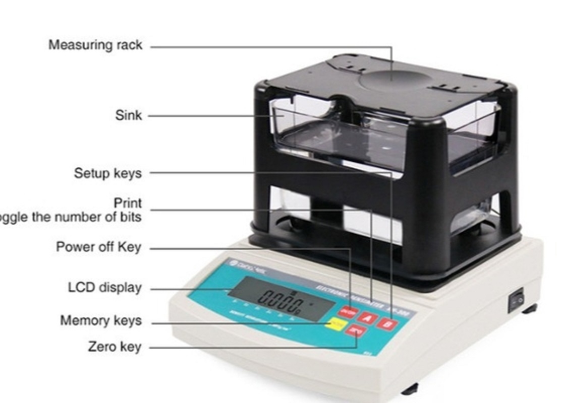 DH-900 Solids Density Machine , Laboratory l Density Meter ,Electronic ...