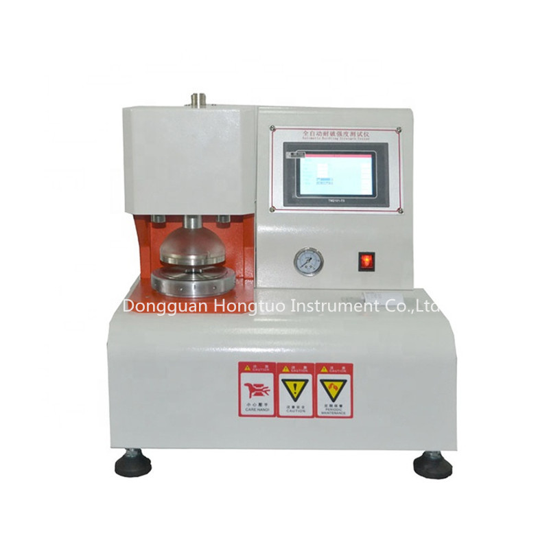 Textile/Carton/Cardboard/Paper Automatic Bursting Strength Test Machine ...