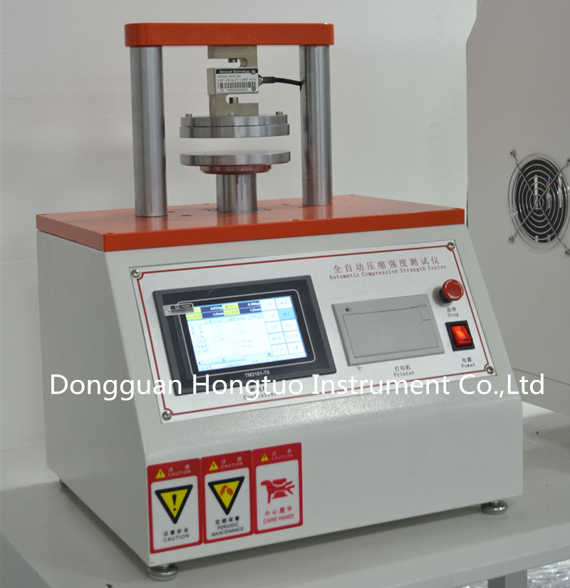 Ring Crush Compression Resistance Tester , Carton Edge Crush Strength ...